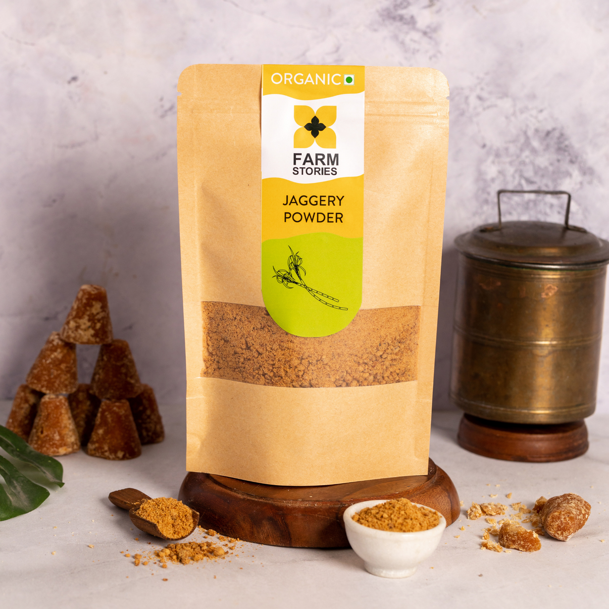 Organic Jaggery Powder – Farm Stories